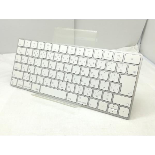 ■分類：Mac用周辺機器■ランク：中古■メーカー：Apple■製造番号：F0T8023000GJ20TA0■備考：状態：底面キズ、キートップキズあり 付属品：本体のみ■保証期間：１週間■注意事項：お客様のモニター発色の具合によって、実際の商...
