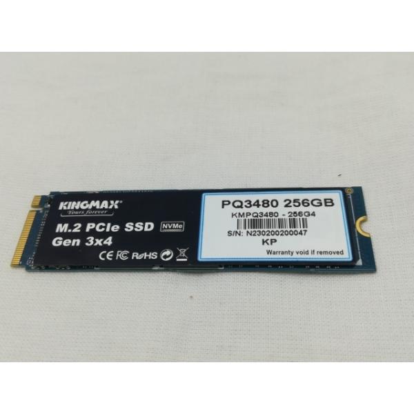 ■分類：SSD■ランク：中古■メーカー：各社■製造番号：N230200200047■備考：KINGMAXKMPQ3480-256G4■保証期間：１週間■注意事項：お客様のモニター発色の具合によって、実際の商品と色合いが異なる場合があります。