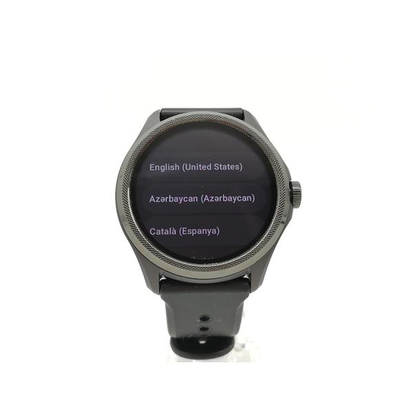 ■分類：ウェアラブル端末■ランク：ランクB■メーカー：Mobvoi■製造番号：C101X3A250421■備考：wear OS：4.0状態：コア部スレあり付属品：箱、印刷物、ケーブル、バンドが付属■保証期間：１ヶ月■注意事項：お客様のモニタ...