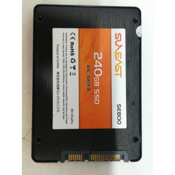 ■分類：SSD■ランク：中古■メーカー：SUNEAST■製造番号：0194■備考：起動回数：6358回 起動時間：424時間 付属品：本体のみ■保証期間：１週間■注意事項：お客様のモニター発色の具合によって、実際の商品と色合いが異なる場合が...