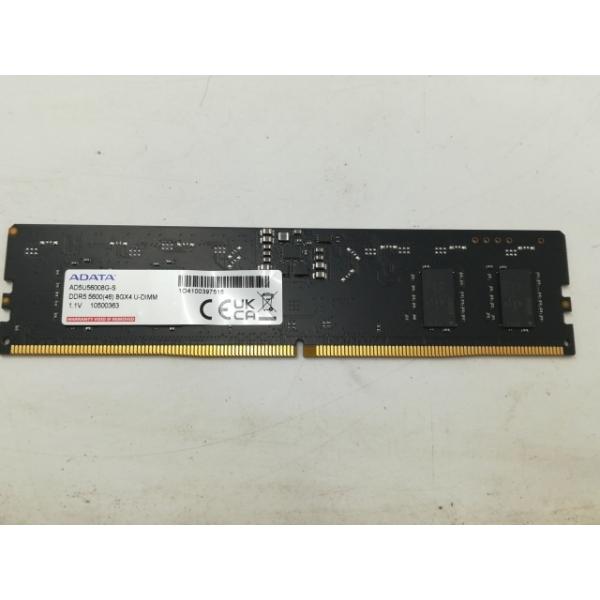 ■分類：メモリー■ランク：中古■メーカー：DDR5■製造番号：-■備考：ADATA/片面 付属品：本体のみ■保証期間：１週間■注意事項：お客様のモニター発色の具合によって、実際の商品と色合いが異なる場合があります。