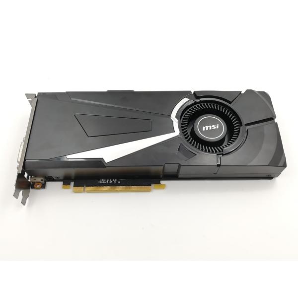 ■分類：ビデオボード■ランク：中古■メーカー：MSI■製造番号：602-V330-360B1705000285■備考：状態：BTO組み込み品、軽度のスレ、側面と背面に軽いオイルブリード付属品：本体のみ■保証期間：１週間■注意事項：お客様のモ...