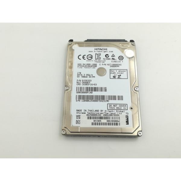 ■分類：2.5インチ 内蔵型SATA HDD■ランク：中古■メーカー：HITACHI■製造番号：120906J540007DH231MC■備考：付属品：本体のみ■保証期間：１週間■注意事項：お客様のモニター発色の具合によって、実際の商品と色...