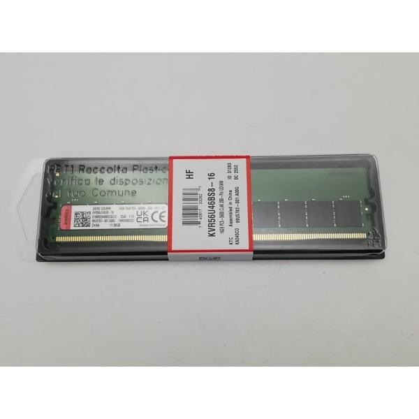 ■分類：メモリー■ランク：未使用■メーカー：DDR5■備考：※複数在庫の商品の為、画像はイメージです。 ★未使用品(Bulk)★ Kingston 付属品：本体のみ■保証期間：１週間■注意事項：お客様のモニター発色の具合によって、実際の商品...