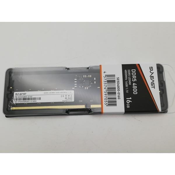 ■分類：メモリー■ランク：未使用■メーカー：DDR5■備考：※複数在庫の商品の為、画像はイメージです。 ★未使用品(Bulk)★ SUNEAST 付属品：本体のみ■保証期間：１週間■注意事項：お客様のモニター発色の具合によって、実際の商品と...