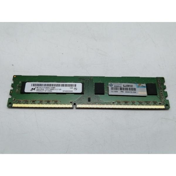 ■分類：メモリー■ランク：中古■メーカー：DDR3■備考：※複数在庫の商品の為、画像はイメージです。 Micron 11-11-B1 付属品：本体のみ■保証期間：１週間■注意事項：お客様のモニター発色の具合によって、実際の商品と色合いが異な...