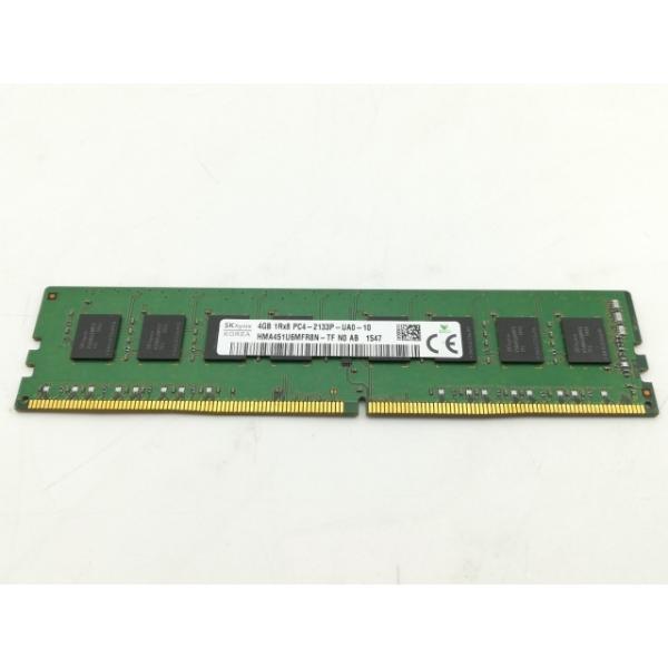 ■分類：メモリー■ランク：中古■メーカー：DDR4■製造番号：1547■備考：SKhynix 付属品：本体のみ■保証期間：１週間■注意事項：お客様のモニター発色の具合によって、実際の商品と色合いが異なる場合があります。