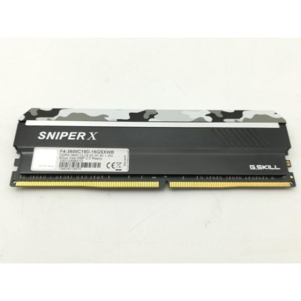 ■分類：メモリー■ランク：中古■メーカー：DDR4■製造番号：19404219470■備考：G.Skill 付属品：本体のみ■保証期間：１週間■注意事項：お客様のモニター発色の具合によって、実際の商品と色合いが異なる場合があります。