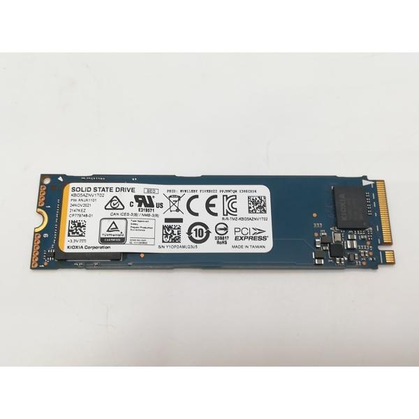 ■分類：SSD■ランク：中古■メーカー：各社■製造番号：Y1OPDAMLQ3U5■備考：メーカー：KIOXIA型番：KBG5AZNV1T02総書き込み量：約20TB付属品：本体のみ■保証期間：１週間■注意事項：お客様のモニター発色の具合によ...