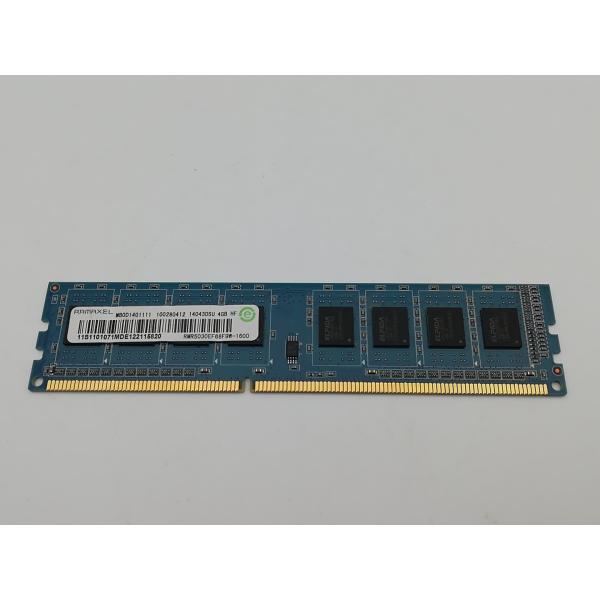 ■分類：メモリー■ランク：中古■メーカー：DDR3■製造番号：11S1101071MDE122115820■備考：RAMAXEL 付属品：本体のみ■保証期間：１週間■注意事項：お客様のモニター発色の具合によって、実際の商品と色合いが異なる場...
