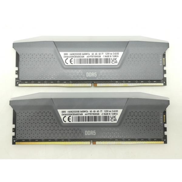 ■分類：メモリー■ランク：中古■メーカー：DDR5■製造番号：A4V9T51715W0GN■備考：メーカー：Corsair型番：CMH64GHX5M2B5600Z40K付属品：箱、印刷物■保証期間：１週間■注意事項：お客様のモニター発色の具...