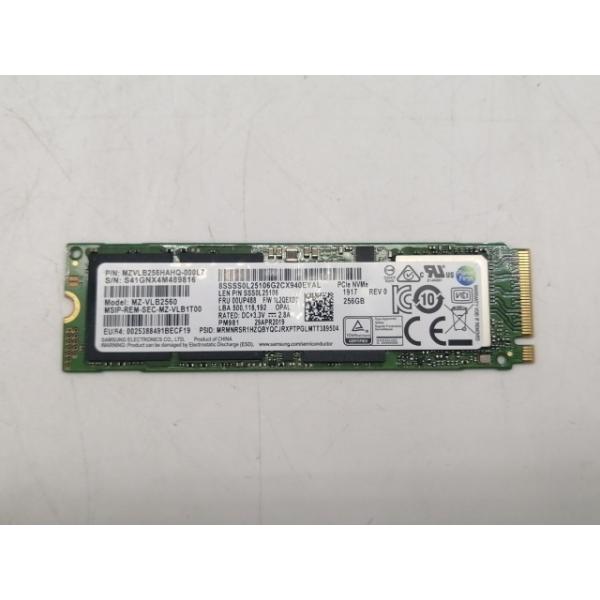 ■分類：SSD■ランク：中古■メーカー：各社■製造番号：9816■備考：メーカー：SAMSUNG型番：MZVLB256HAHQ-000L7付属品：本体のみ■保証期間：１週間■注意事項：お客様のモニター発色の具合によって、実際の商品と色合いが...