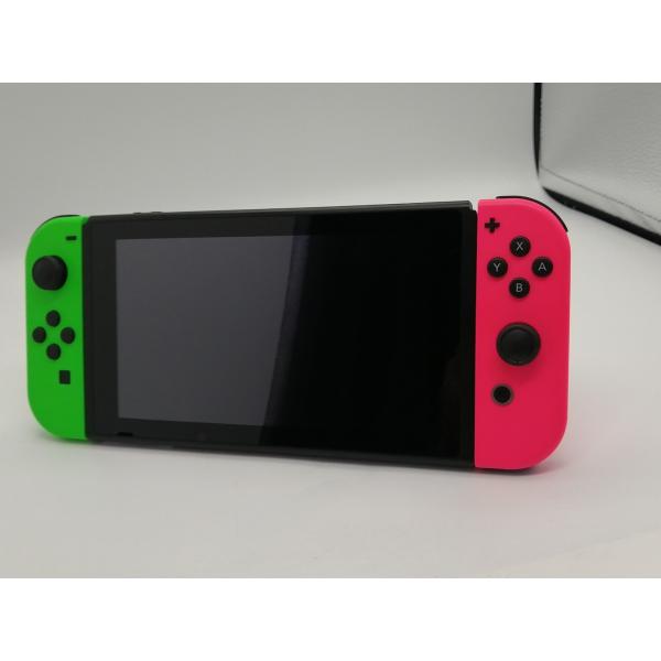 ■分類：据置ゲーム機■ランク：ランクB■メーカー：Nintendo■製造番号：XKJ70058197762■備考：※ネオングリーン、ネオンピンクに交換済み 状態：背面にスレ/コントローラースティックにスレ 付属品：箱、印刷物、ACアダプタ、...