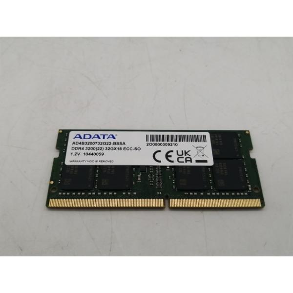 ■分類：メモリー■ランク：中古■メーカー：DDR4■製造番号：2O0500309210■備考：※ノート用 メーカー：ADATA 付属品：本体のみ■保証期間：１週間■注意事項：お客様のモニター発色の具合によって、実際の商品と色合いが異なる場合...