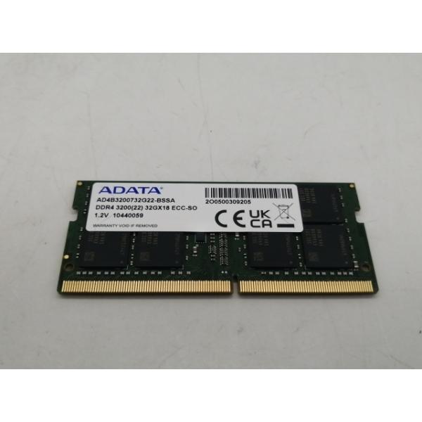 ■分類：メモリー■ランク：中古■メーカー：DDR4■製造番号：2O0500309205■備考：※ノート用 メーカー：ADATA 付属品：本体のみ■保証期間：１週間■注意事項：お客様のモニター発色の具合によって、実際の商品と色合いが異なる場合...