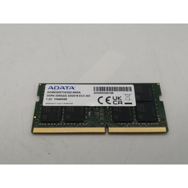 ■分類：メモリー■ランク：中古■メーカー：DDR4■製造番号：2O0500309198■備考：※ノート用メーカー：ADATA付属品：本体のみ■保証期間：１週間■注意事項：お客様のモニター発色の具合によって、実際の商品と色合いが異なる場合があ...