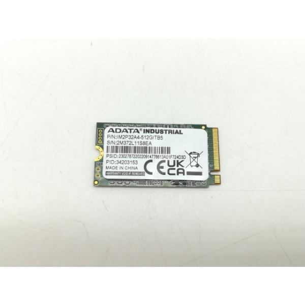 ■分類：SSD■ランク：中古■メーカー：各社■製造番号：2M372L11S8EA■備考：メーカー：ADATAモデル：IM2P32A4-512GITB5付属品：本体のみ■保証期間：１週間■注意事項：お客様のモニター発色の具合によって、実際の商...