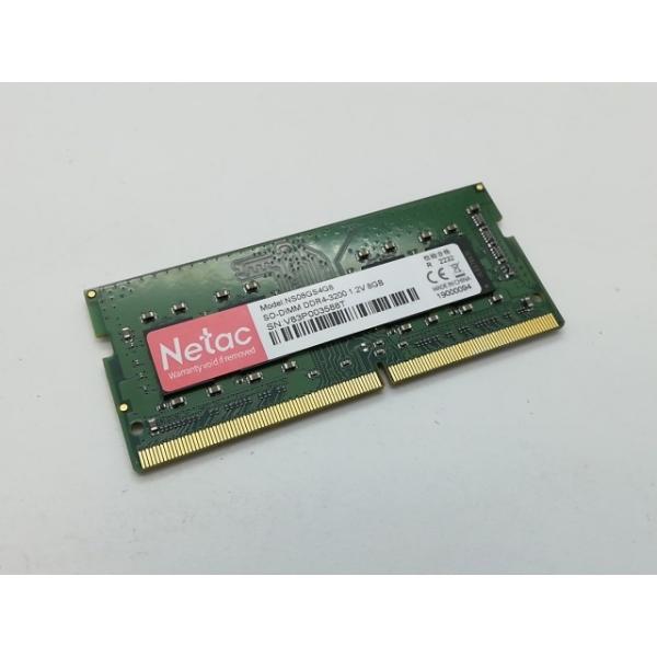 ■分類：メモリー■ランク：中古■メーカー：260PIN■製造番号：588T■備考：型番：NS08GS4G8メーカー：Netac付属品：本体のみ■保証期間：１週間■注意事項：お客様のモニター発色の具合によって、実際の商品と色合いが異なる場合が...