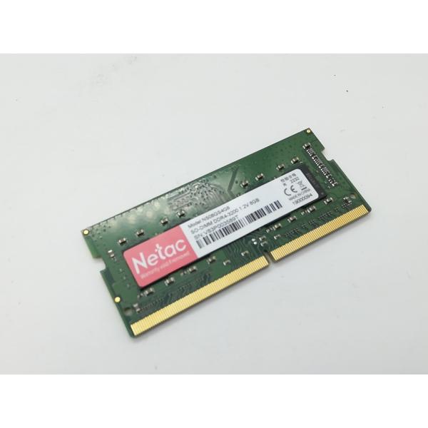 ■分類：メモリー■ランク：中古■メーカー：260PIN■製造番号：589T■備考：型番：NS08GS4G8メーカー：Netac付属品：本体のみ■保証期間：１週間■注意事項：お客様のモニター発色の具合によって、実際の商品と色合いが異なる場合が...