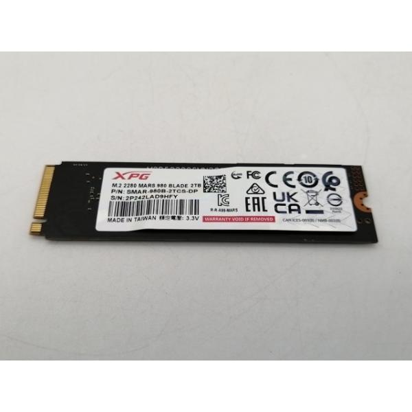■分類：SSD■ランク：中古■メーカー：A-DATA■製造番号：-■備考：付属品：箱、ヒートスプレッタ■保証期間：１週間■注意事項：お客様のモニター発色の具合によって、実際の商品と色合いが異なる場合があります。