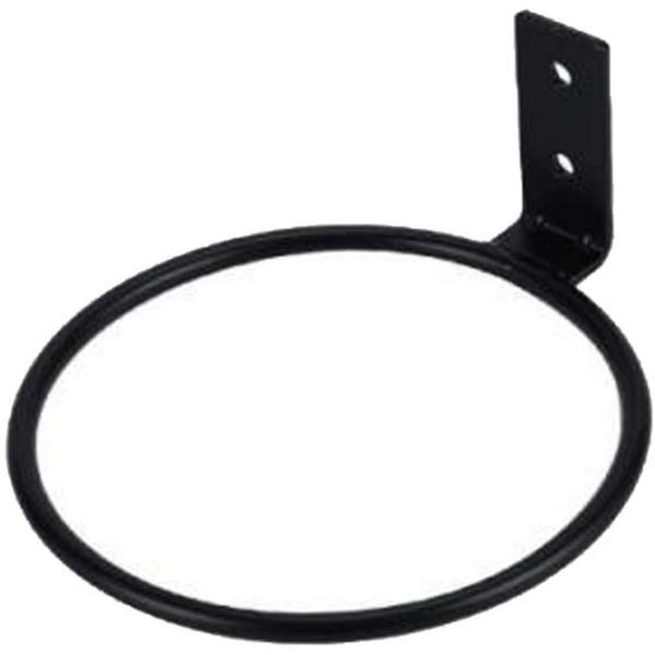 ・素材：鉄・サイズ：直径約15*高さ6cm・重量：約140g・カラー： ブラック・パッケージ内容：フラワーハンガー*1、ネジ*2・シンプルなデザイン-これらの鉄製プランターフックは、花や植物を飾るのに最適です。シンプルなデザインなので、様々...