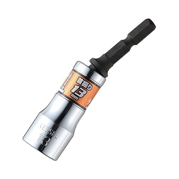 対辺:13mmΦD:19mml:8mm下穴深さ:25mm全長:75mm