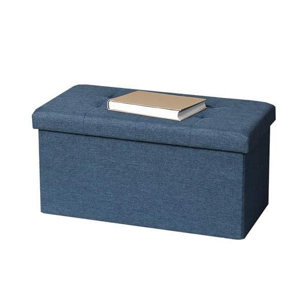 欲しい時だけパッと使える! コンパクトな収納ベンチサイズ:幅60×奥行30×高さ30cm、内寸:56×26×26cm本体重量:2.9kg、耐荷重:80kg素材・材質:張り材/ポリエステル・不織布、構造部材/MDF、クッション材/ウレタンフォ...