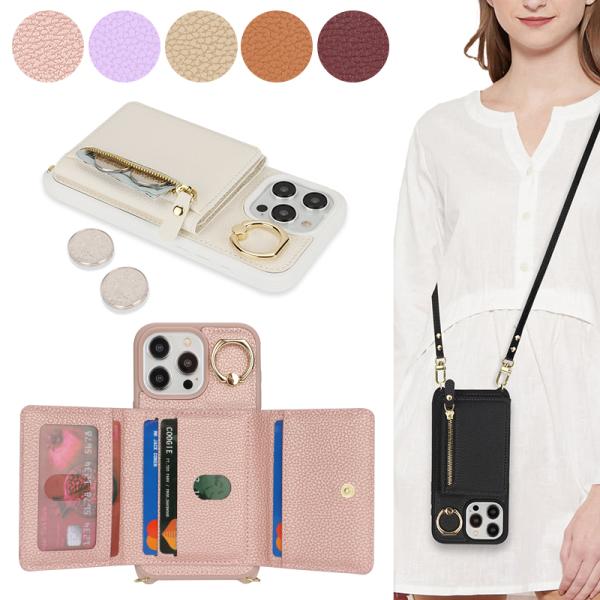 01、特徴　滑りにくいフィンガーリング仕様　スタンドとしても使える機能性。動画の視聴もラクラク　複数カード収納できるカードポケット付　ストラップ付き　丁寧な手仕事で細部までこだわる02、対応機型iPhone 11iPhone 11 Proi...