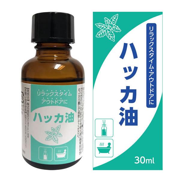 ハッカ100%オイル、さわやかなミントの香りでリラックスタイムを楽しんでください。【商品名】 ハッカ油 MINT OIL【内容量】 30mL【産　地】 日本製特異で爽快な香りです・ 眠気覚ましに・ アウトドアラフに・ お風呂・ 虫よけスプレ...