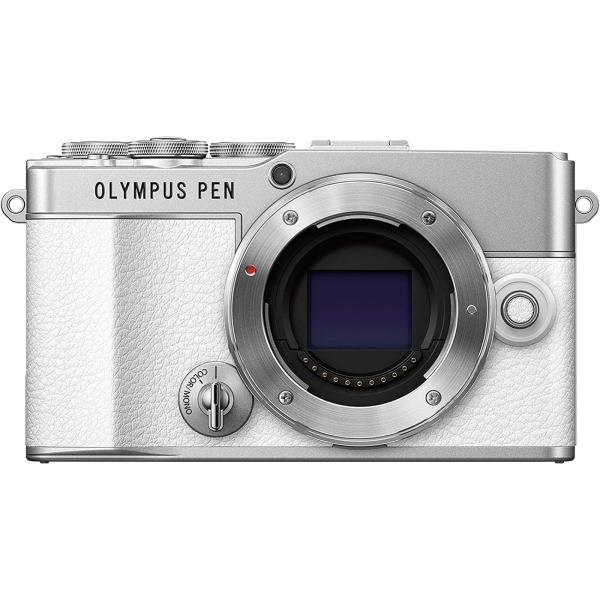 OLYMPUS オリンパス ミラーレス一眼カメラ PEN E-P7 ボディー ホワイト 新品商品コード：4545350053581※こちらの商品は化粧箱（製品パッケージ）がレンズキット用の箱となる為、安価でのご提供が可能となっております。※...