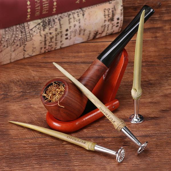 タンパー 竹  パイプツール タンピング スクレーパー ピック リーマー 喫煙パイプ 喫煙具タンパーの役割たばこ葉の詰め具合を調整するパイプに詰めたたばこ葉の表面を軽く押し固めることで、適度な空気の通り道を作り、燃焼をスムーズにします。灰の...