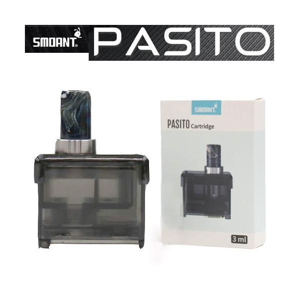 商品名Smoant Pasito Pod Cartridge 3ml ポッド カートリッジ 電子タバコスモアント パシート パシト 専用ポッド 予備コイル商品内容・SMOANT PASITO Cartridge 1個・コイル：DTL 0.6...