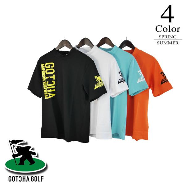 商品詳細 ブランド名 GOTCHA GOLF　（ガッチャゴルフ） 商品名 UVカットリミテッドワントーンロゴモックネックT　 【メンズ】素　材 ポリエステル47％,綿45％,ポリウレタン8％実寸サイズ 身丈/身幅/肩幅/袖丈M：69cm/5...