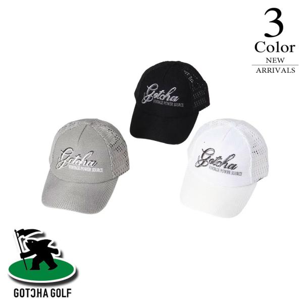 商品詳細 ブランド名 GOTCHA GOLF　（ガッチャゴルフ） 商品名 ラメ刺繍サーモキャップ　 【メンズ】素　材 ポリエステル100％実寸サイズ(cm) FREE：頭周59cm/高さ17cm/ツバ7.7cmメーカー希望小売価格　4,53...