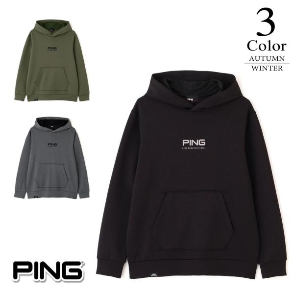 商品詳細 ブランド名 PING（ピンゴルフ）商品名 全方向ストレッチスウェットプルオーバーフーディー　【メンズ】 素　材 （本体）ポリエステル 93% ポリウレタン 7%（フード裏）ポリエステル 100% 実寸サイズ  バスト/着丈/肩幅/...