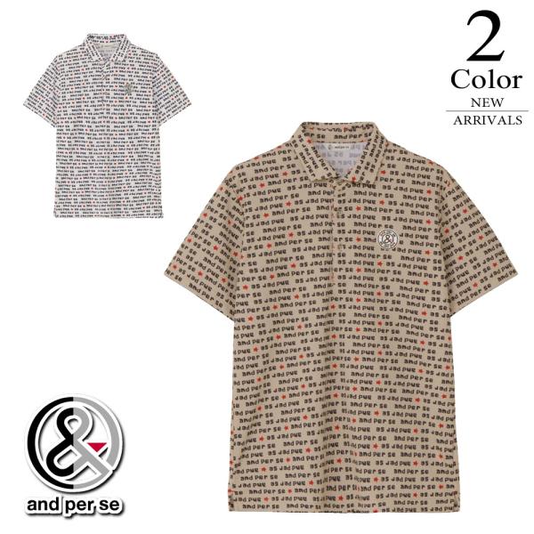 商品詳細 ブランド名 and per se (アンパスィ） 商品名 ソルケアドットプリンテッド半袖シャツ　【メンズ】素　材 ソルケア エアリードット PT（ポリエステル100％）マルチストレッチ、吸汗速乾、UV、通気、遮熱実寸サイズ 身丈/...