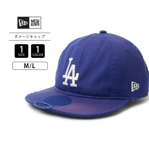 NEW ERAの春新作、min-nanoのGORO監修コレクションから、Los Angeles Dodgersロゴ刺繍キャップが入荷。発色のいいロイヤルブルーに、日焼けしたようなフェード感とツバ先のほつれ・破れを施したダメージ仕様で、最初か...