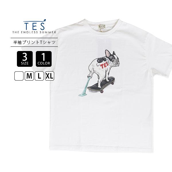 TESらしい遊び心が光る、BUHIモチーフの半袖Tシャツが入荷しました。スケートボードに乗ったBUHIが、うっかりガムを踏んでしまったワンシーンを描いたユニークなデザインは、思わず目を引く愛らしさ。ちょっととぼけたような表情や絶妙な動きのあ...