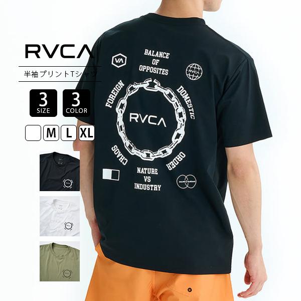 RVCAより新作アイテムが入荷しました。クルーネックの半袖ラッシュガードです。吸収した水分を素早く乾かす速乾性と、日差しから肌を守るUVプロテクション(UPF50+)を備えた優れもの。チェストとバックにRVCAロゴとチェーンモチーフのグラフ...