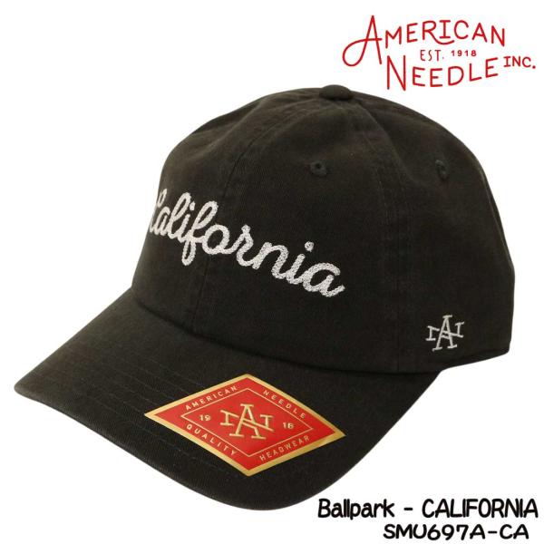 品番 smu697a-ca品名 Ballpark - CALIFORNIA　　                       　1918 年アメリカ・シカゴで創業したAMERICAN NEEDLE。創立当初から工場に最高の職人達を揃え、高品質...