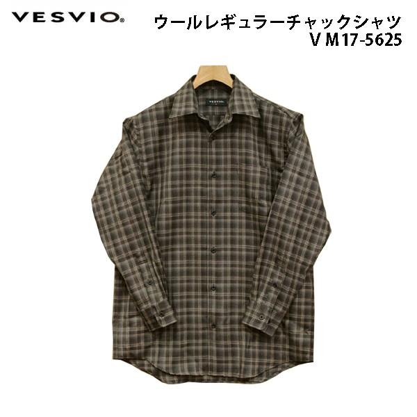 ブランド＝ＶＥＳＶＩＯ（ベスビオ）品番=VM17-5625スタイル＝ウールレギュラーチェックシャツ素材＝毛100％カラー＝　38）チャコールサイズ＝Mラベル表示価格＝￥14.000-+tax-------------------------...