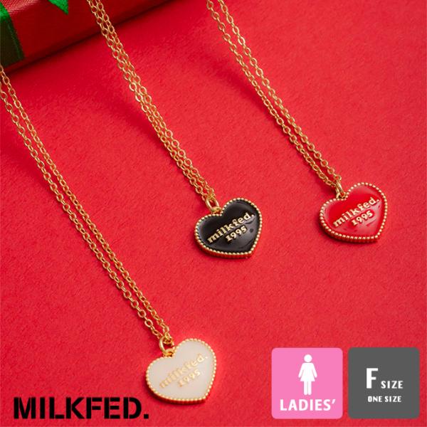 ■□■□■□■□■□■□■□■□■□■□■□■□■□■□■□■□■□■【 MILKFED. ミルクフェド 】HEART LOGO NECKLACE MILKFED. ハート ロゴ ネックレス 103234054007■□■□■□■□■□■□...