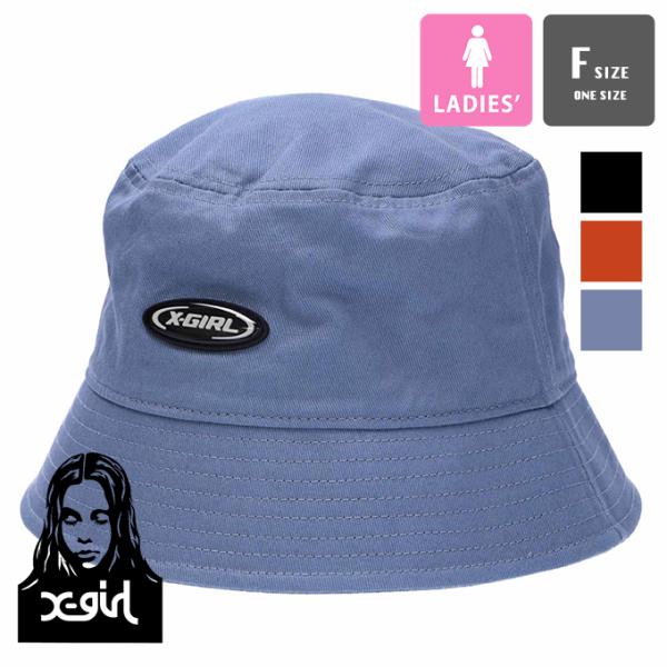 ■□■□■□■□■□■□■□■□■□■□■□■□■□■□■□■□■□■【 X-girl エックスガール 】BROKEN OVAL LOGO BUCKET HAT X-girl ブロークン オーバルロゴ バケットハット 10523305100...