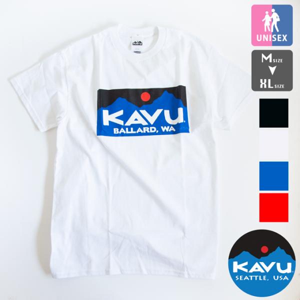 ロングセラーのコットン製KAVU(カブー)ロゴTシャツ。KAVUのロゴの中でもファンの多い、マウンテンロゴをフロントにプリント。シンプルなのでコーディネートしやすく、今あなたのクローゼットにあるどんなショーツやボトムとも合わせられる1枚です...