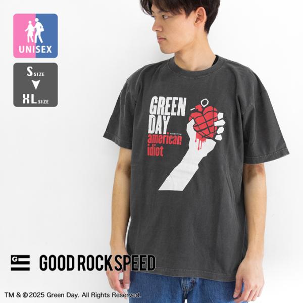「GREEN DAY/グリーン・デイ」の名作アルバムのアートワークを使用したTシャツ。「GREEN DAY（グリーン・デイ）」が2004年に発売したアルバム、「AMERICAN IDIOT（アメリカン・イディオット）」のアートワークを使用し...