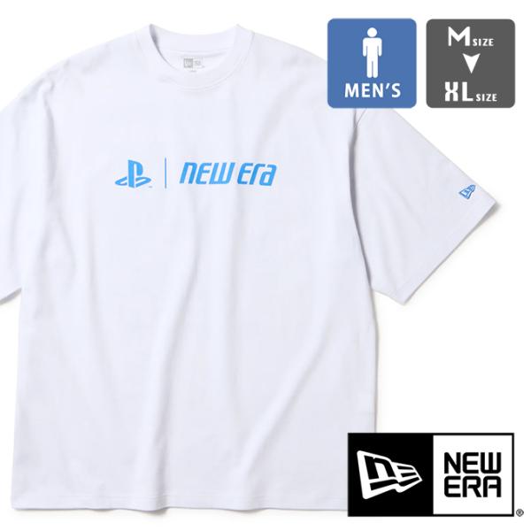 ■□■□■□■□■□■□■□■□■□■□■□■□■□■□■□■□■□■【 NEW ERA ニューエラ 】半袖 オーバーサイズド コットン Tシャツ PlayStation スローガン ホワイト 14693217■□■□■□■□■□■□■□■...