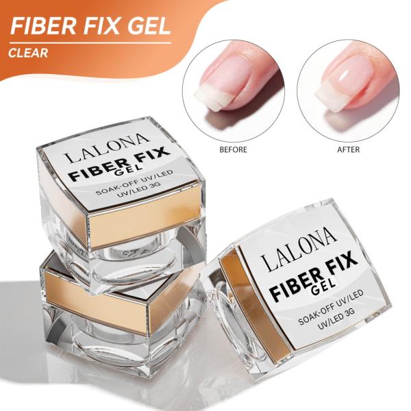 特殊な繊維を混ぜ込んだビルダージェルです。割れた爪のリペアにおすすめ。シルクラップや、ファイバーグラスシートはもう要らない！高粘度なのにセルフレベリングが良く、硬化後はハードジェルのような硬さに。フォームを使用しての3ミリ程度の長さ出しも可...