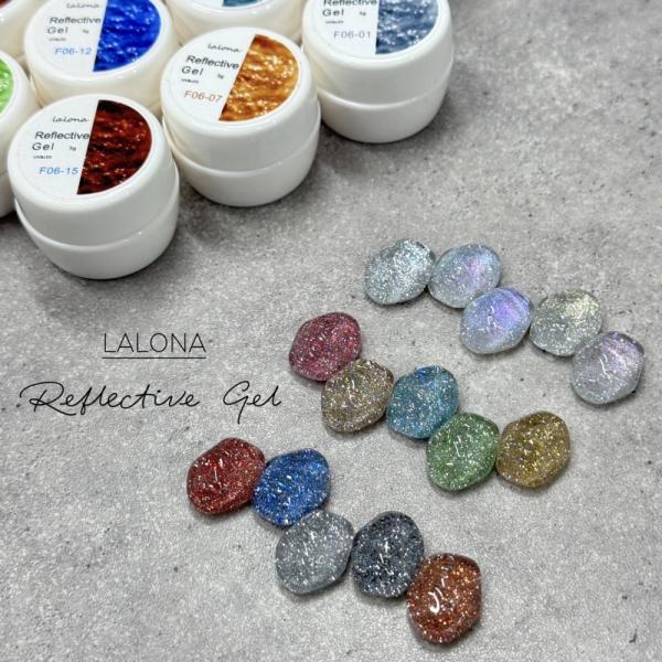 フラッシュに反応してキラキラ光る！通常時もダイヤモンドラメが可愛い。グラデーションネイルにもおすすめ♪韓国で大人気の最新カラージェルです。カラーチャートは、色味が分かりやすい様に同色系のベースカラーを使用してます。クリアジェルにダイヤモンド...