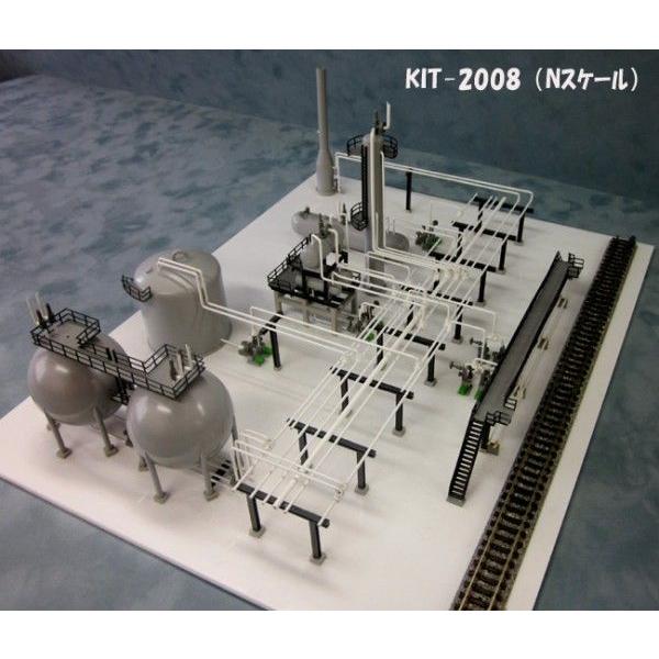 ＊実際の石油精製基地の組立てキット（Scale；1/160 N ）です。＊米国での生産が停止中のKIT-2008に代わって本商品は弊社で KIT-2008jema として社内在庫より集荷したキット（基本の材料・パーツはKIT-2008と同じ...
