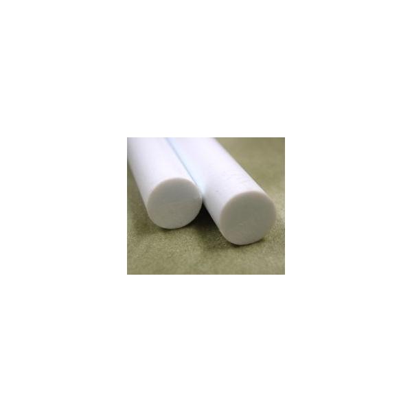 材質：スチレン樹脂　カラー：ホワイト  【直径2.0mm・長さ250mmの5本入り】です。